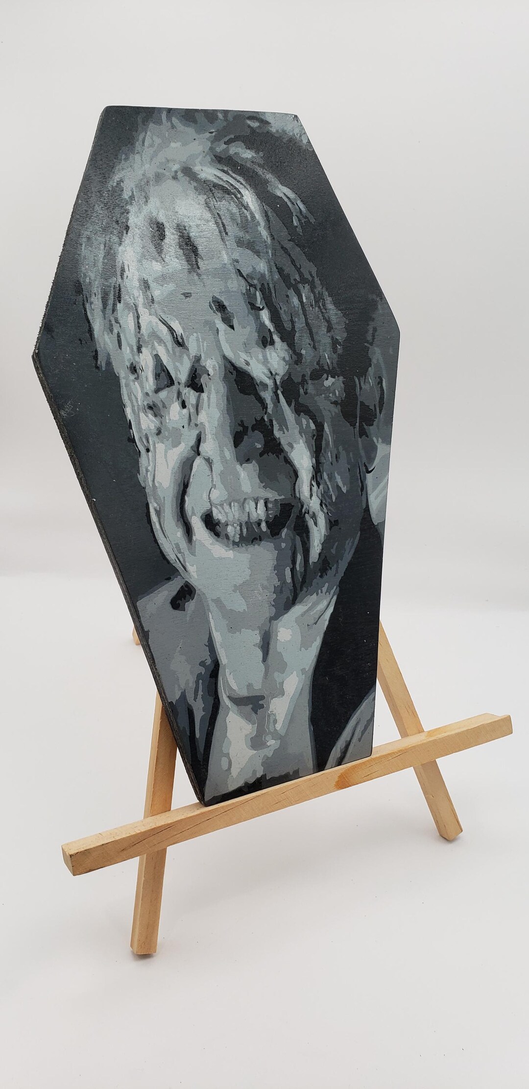 Event Horizon Horror Coffin Wood Wall Pop Art - Etsy