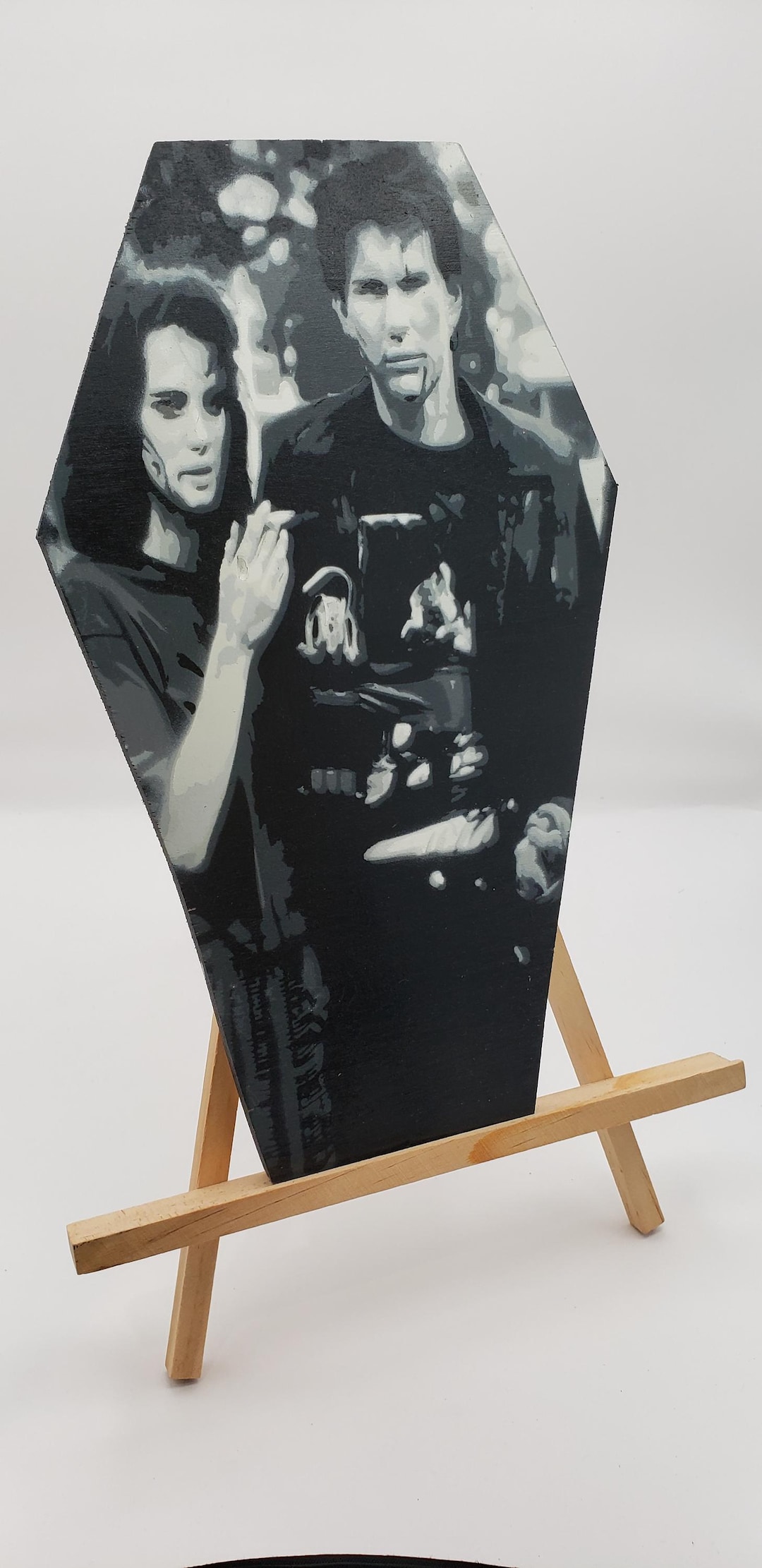 Heathers Horror Coffin Wood Wall Pop Art - Etsy