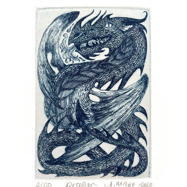 Etching Print - Etsy