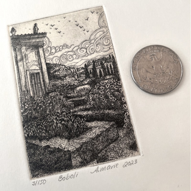 Etching Print - Etsy