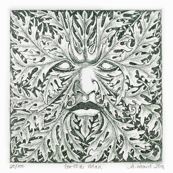 Etching Face - Etsy