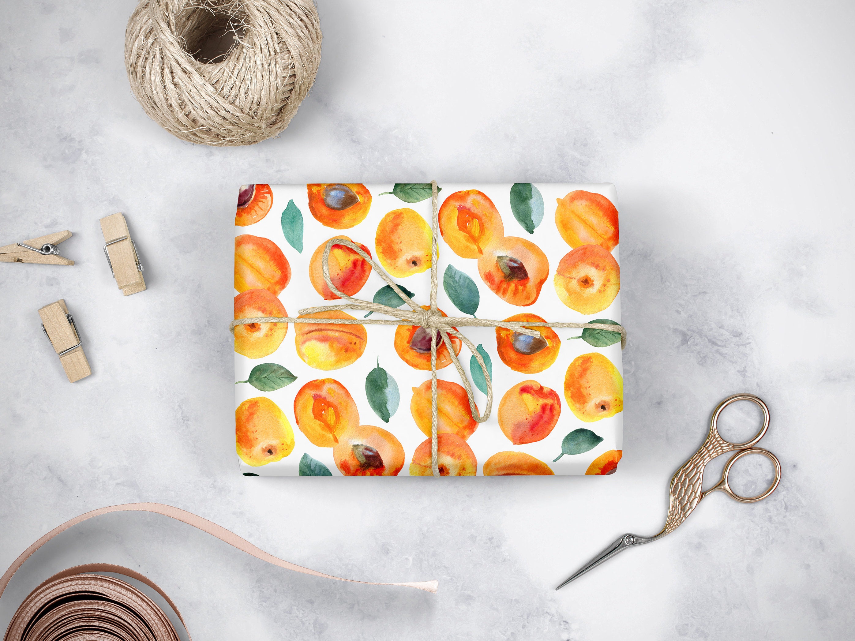 Watercolor Fruits Digital Paper Pack, Seamless Pattern, Scrapbooking ...