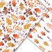 Fall Digital Paper Set Printable Pumpkins Patterns - Etsy