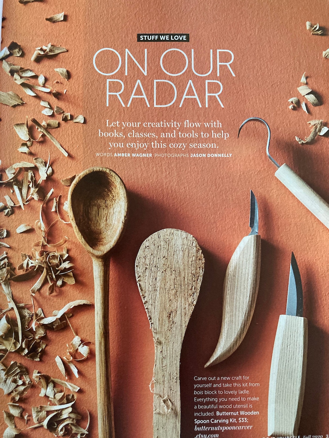 Everything You Need Plus the Spoon as Seen in Better Homes and Gardens. A Wood Carving Kit for All Your Whittling Wants. Etsy