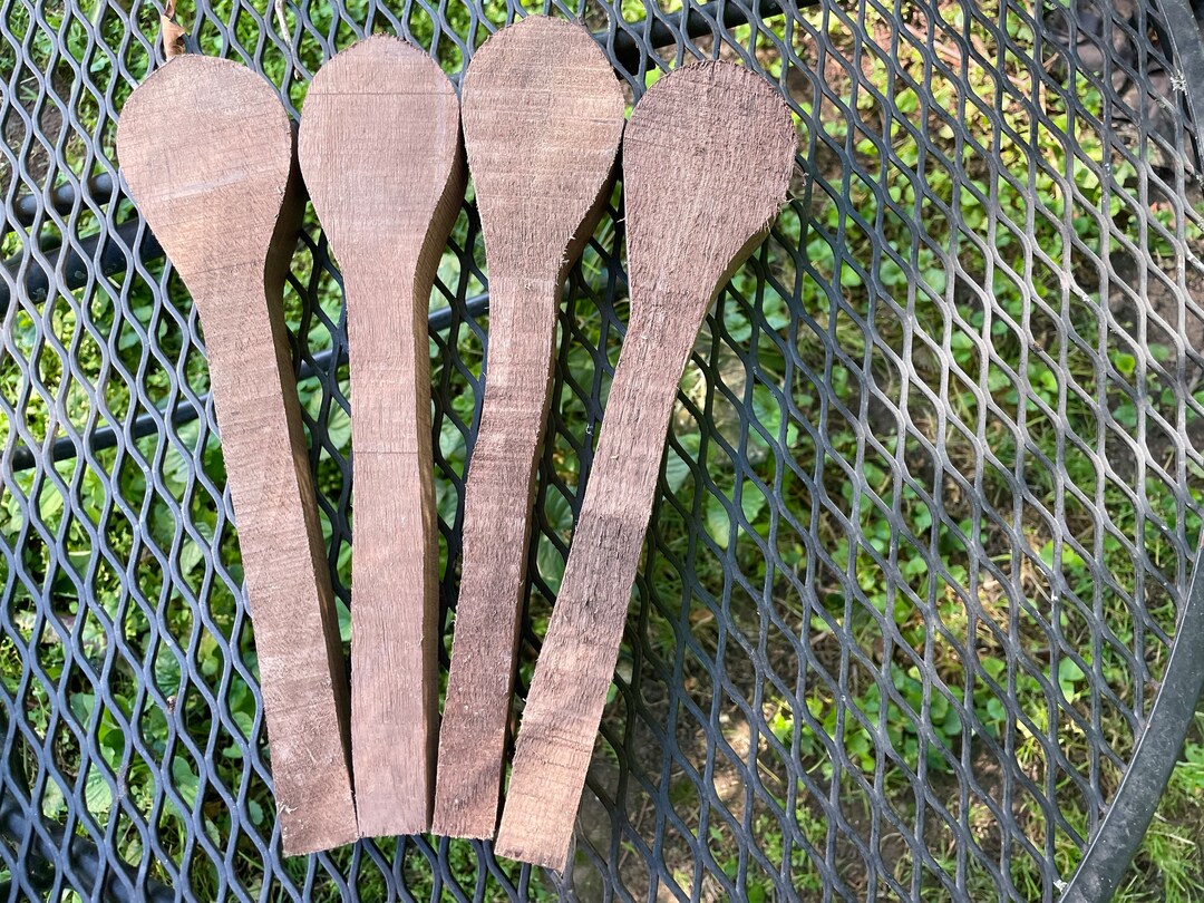 Walnut Spoon Blanks (4) - 12" for Whittling & Spoon Carving - Etsy