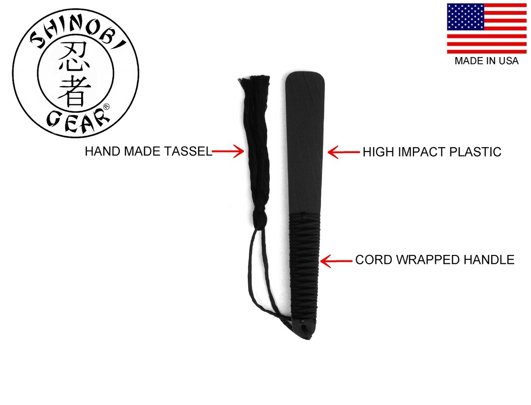 Plastic Ninja Training Tessen - Etsy UK