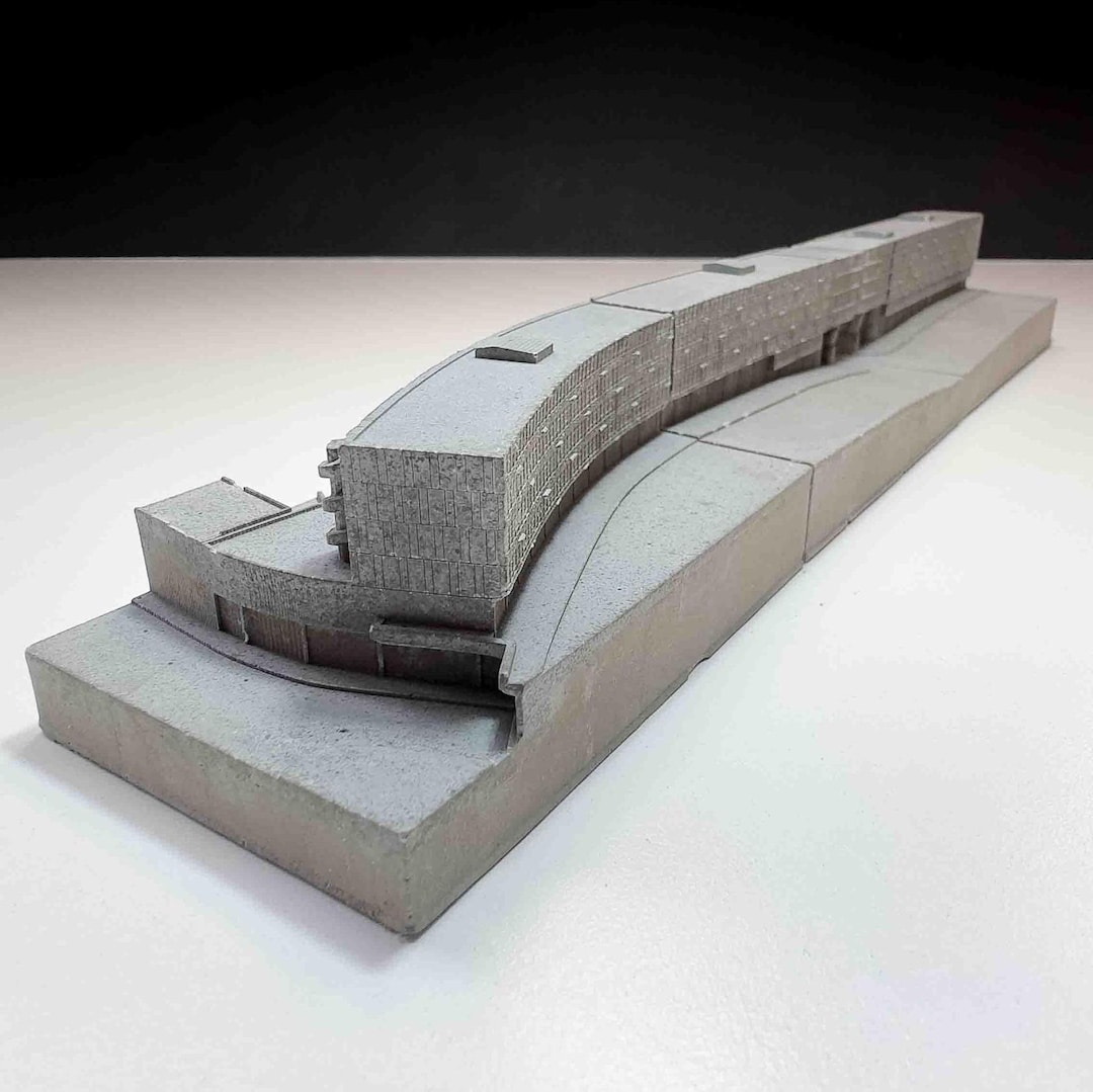 Smallbrook Ringway Centre - Miniature Concrete Architecture Model: Mini ...