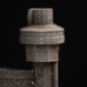 Genex Tower - Miniature Concrete Architecture Model: Mini 025 - Etsy