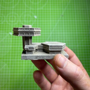 Forton Services - Miniature Concrete Architecture Model: MINI 021 - Etsy