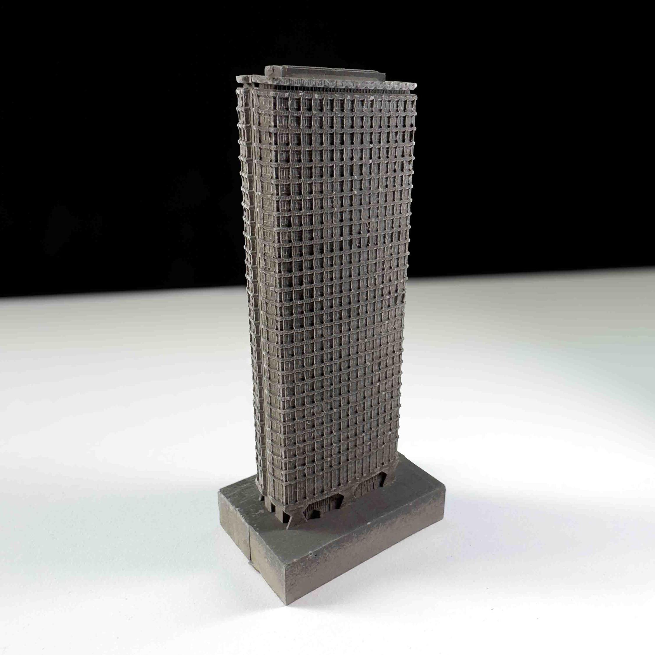 Centre Point - Miniature Concrete Architecture Model: 056 - Etsy