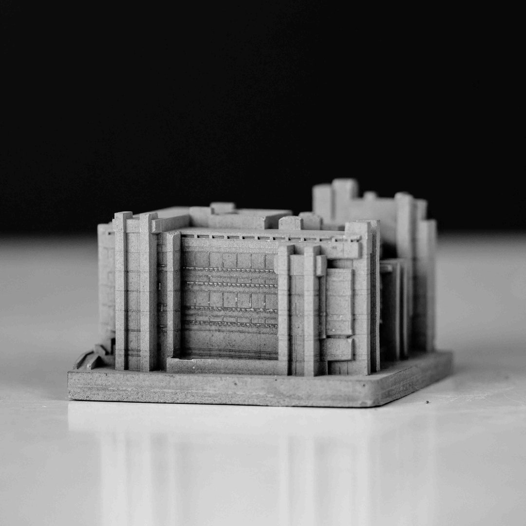 Rudolph Hall, Yale School of Architecture - Miniature Concrete ...