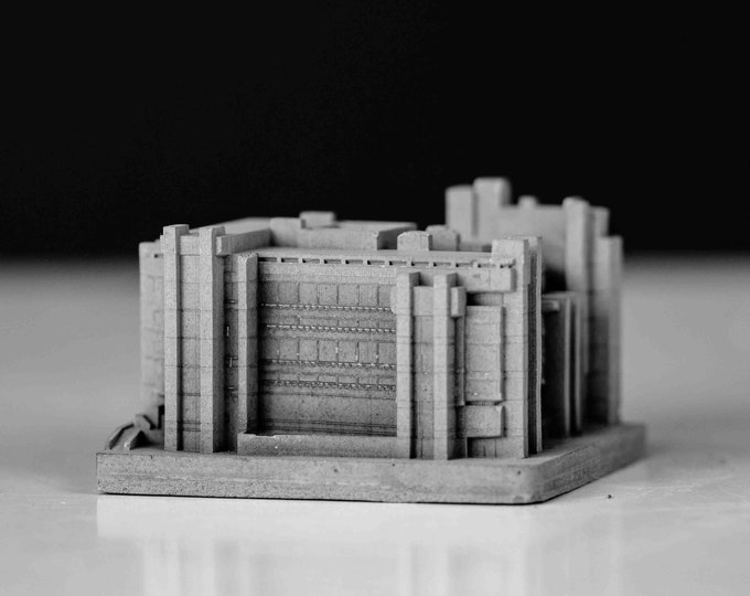 Rudolph Hall, Yale School of Architecture Miniature Concrete ...