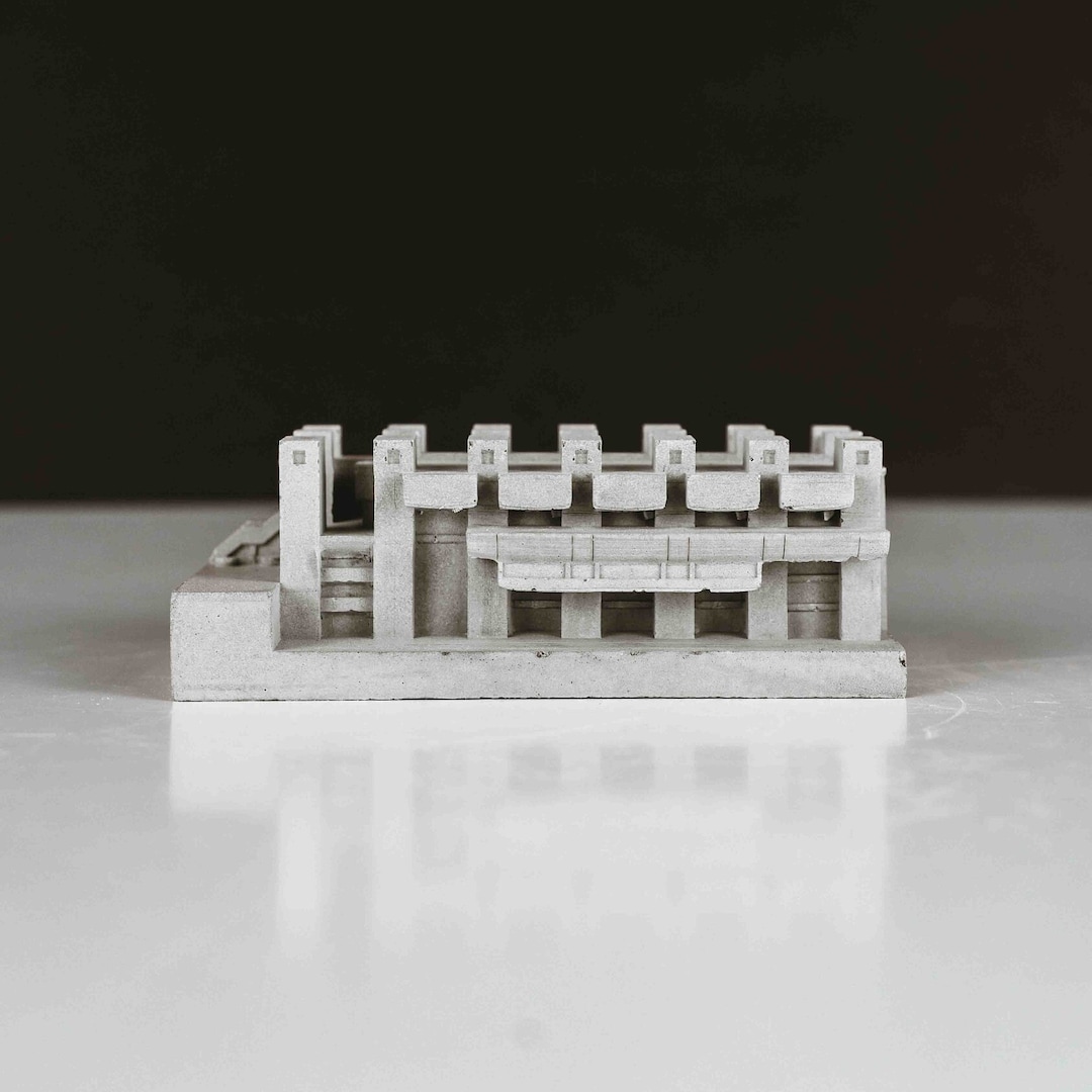The Barbican Centre - Miniature Concrete Architecture Model: Mini 006 ...