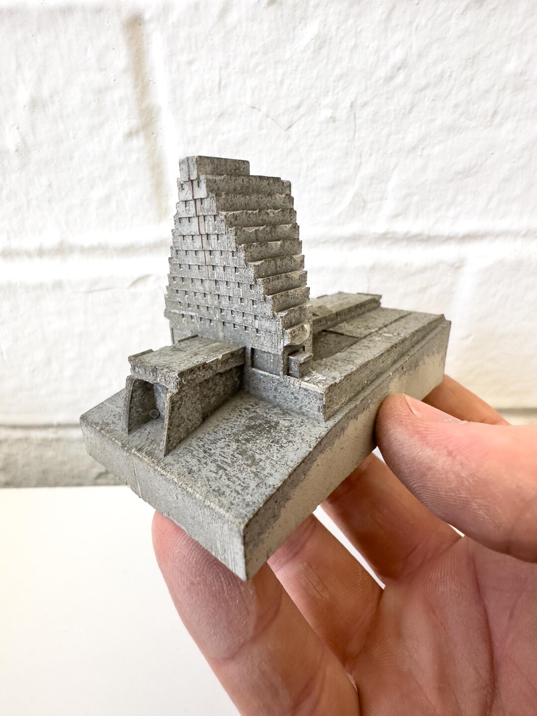 Hotel Panorama Miniature Concrete Architecture Model: Mini 052 - Etsy