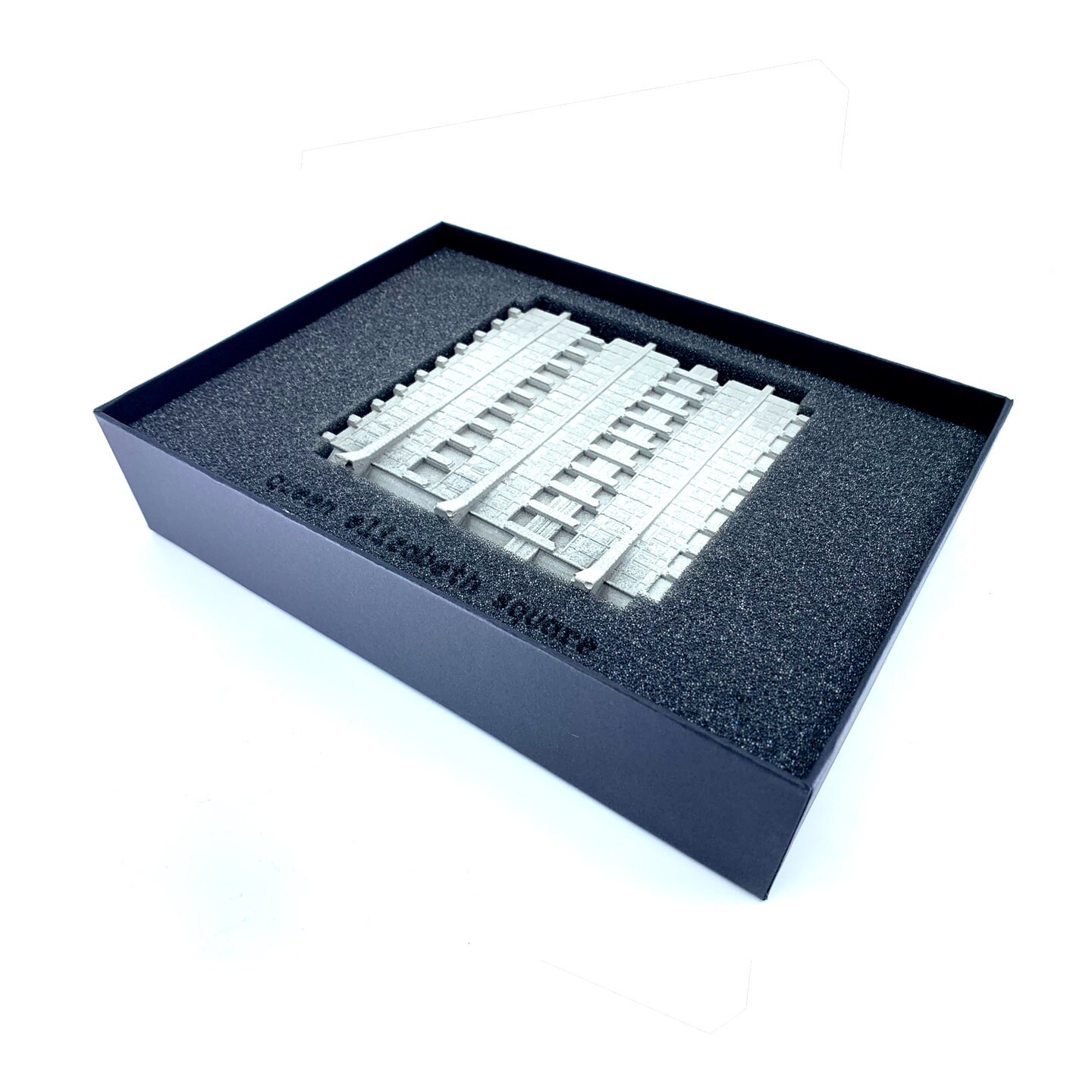 Queen Elizabeth Square: Concrete Elevation - Etsy