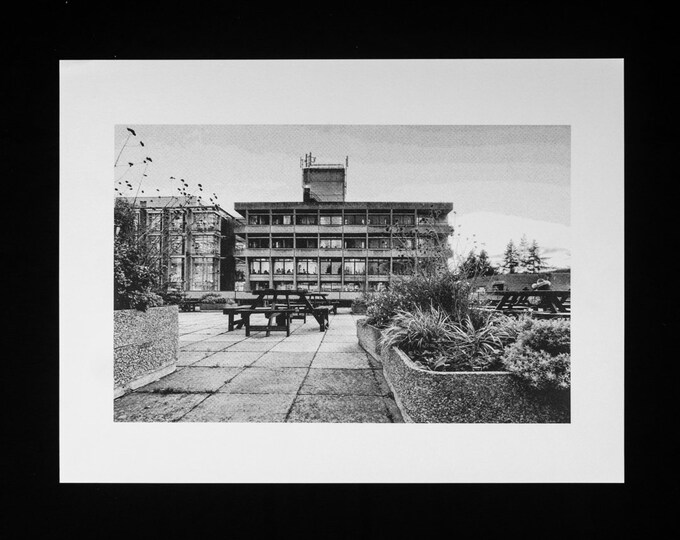 Mini 005: UEA Library - Etsy