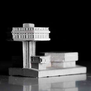 Forton Services - Miniature Concrete Architecture Model: MINI 021 - Etsy