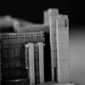 Rudolph Hall, Yale School of Architecture - Miniature Concrete ...