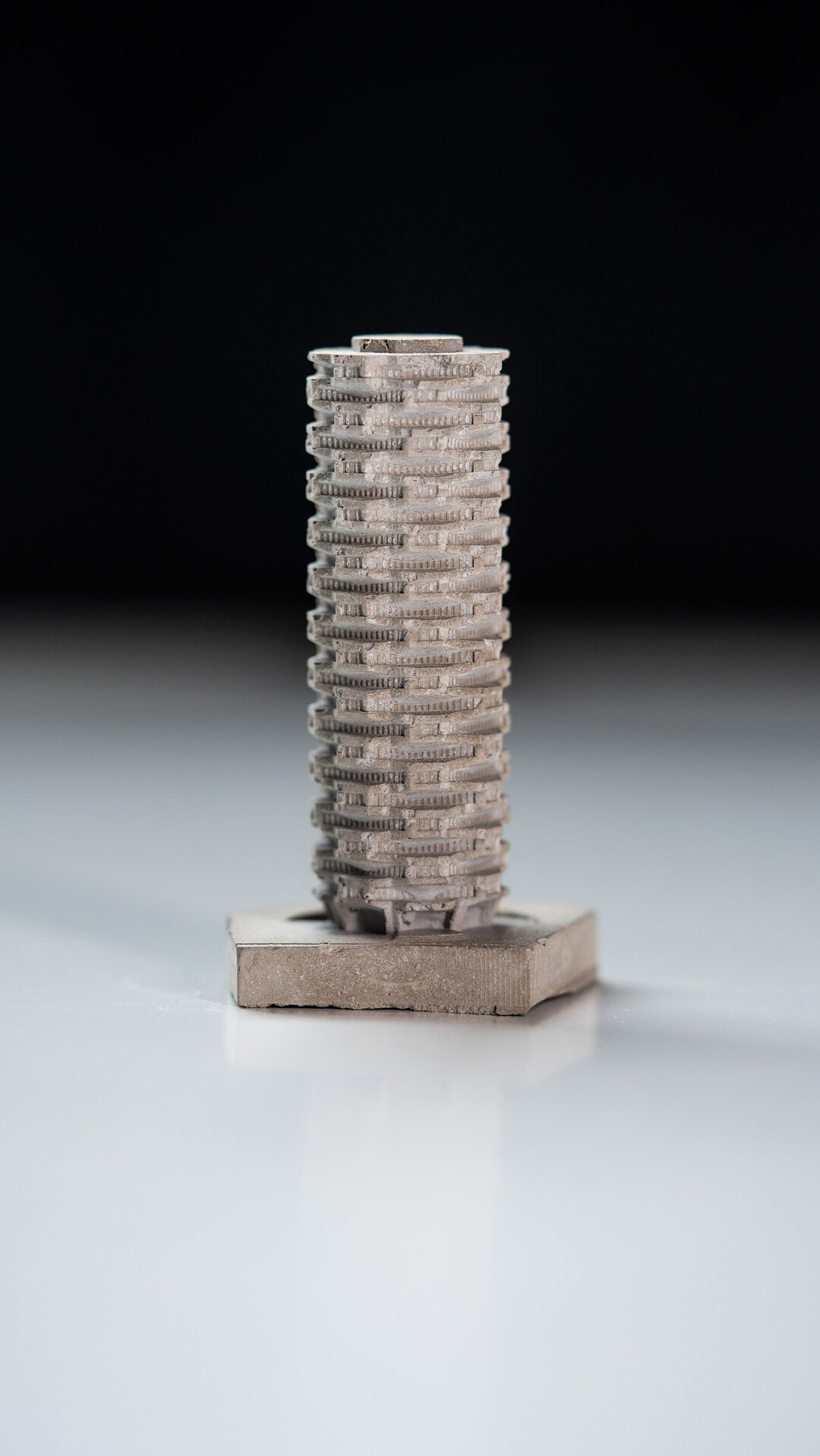 NLA Tower - Miniature Concrete Architecture Model: MINI 036 - Etsy