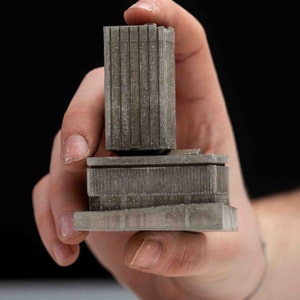 Centre City Tower - Miniature Concrete Architecture Model: 045 - Etsy