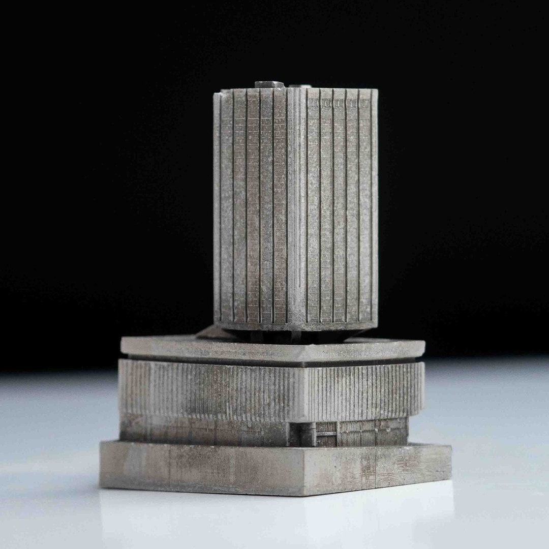 Centre City Tower - Miniature Concrete Architecture Model: 045 - Etsy