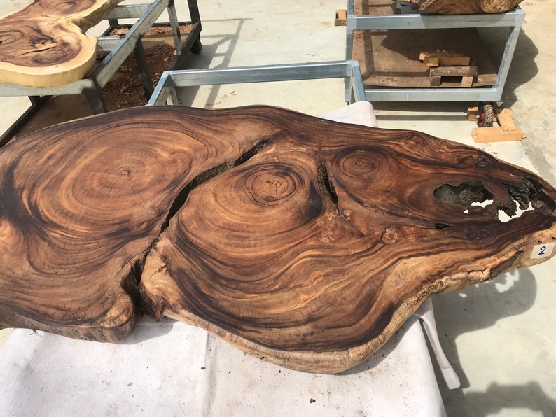 Acacia Live Edge Console Constructed From Reclaimed Acacia Root - Etsy