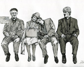 Father Ted Print - Etsy UK