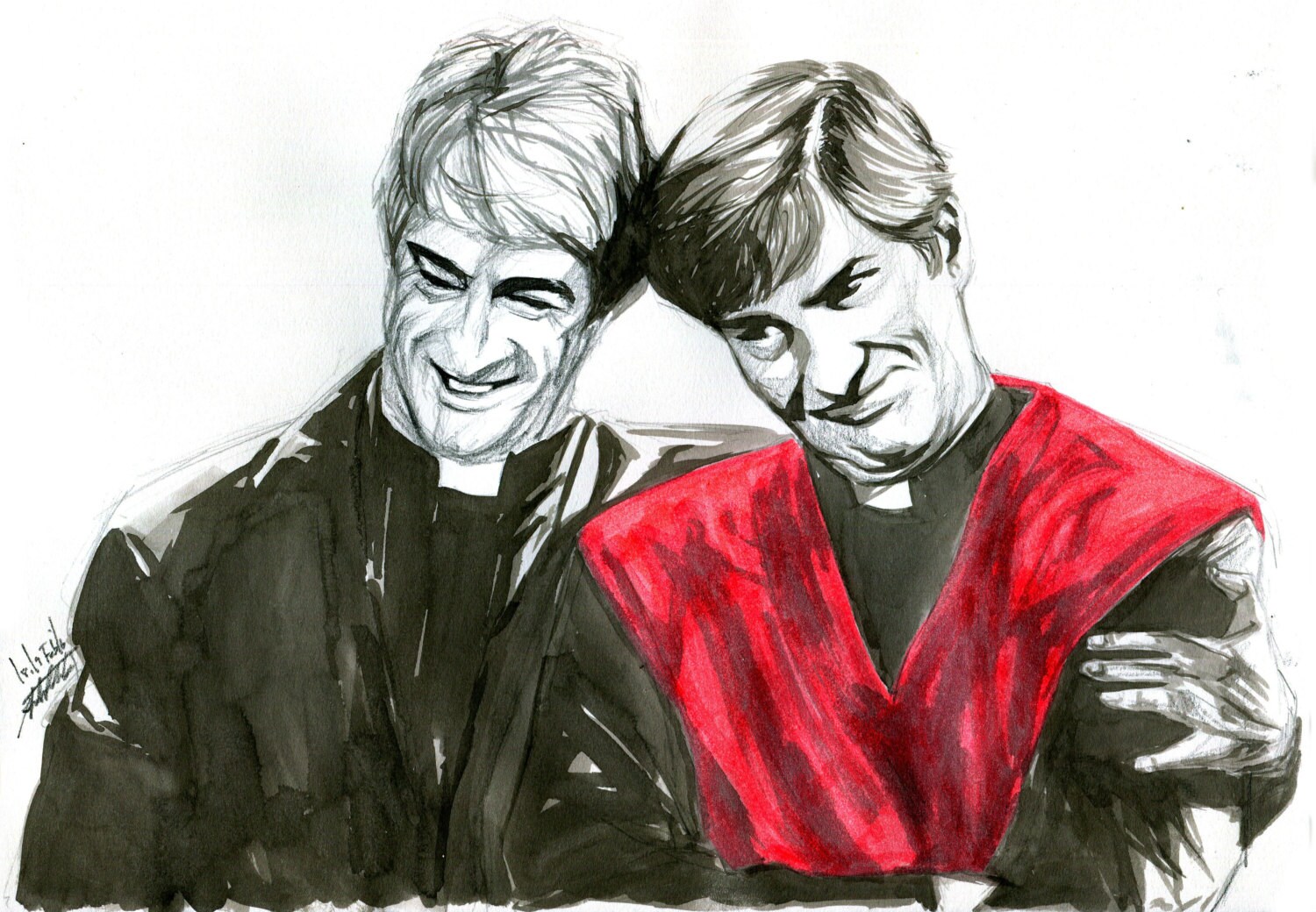 TED A DAY Prints 365 Days of Father Ted Drawings - Etsy UK