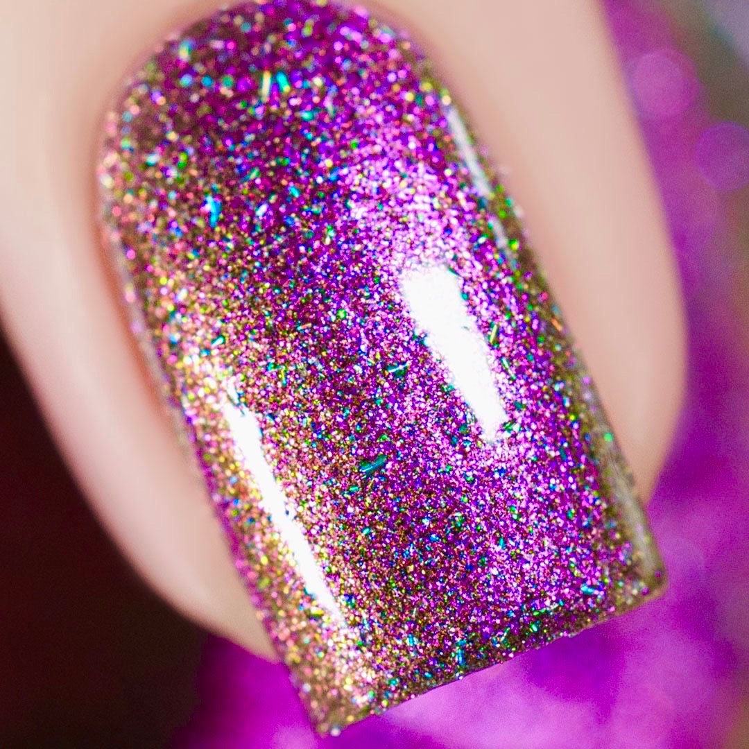 POP Draught Shifting Slick Flakes Holo Oil Slick Indie Nail Polish ...