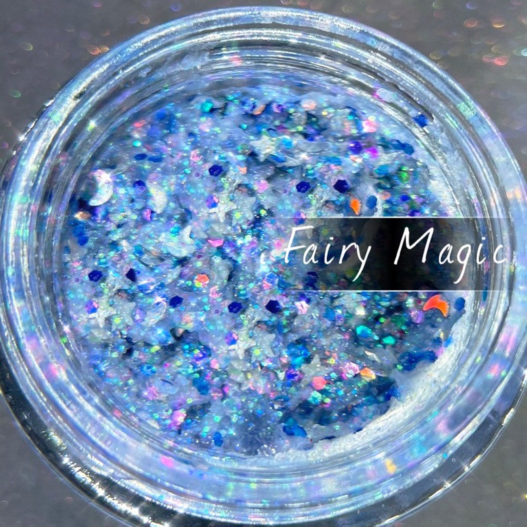 POP Fairy Magic Glitter Gel Transfer Resistant for the Body Face and ...