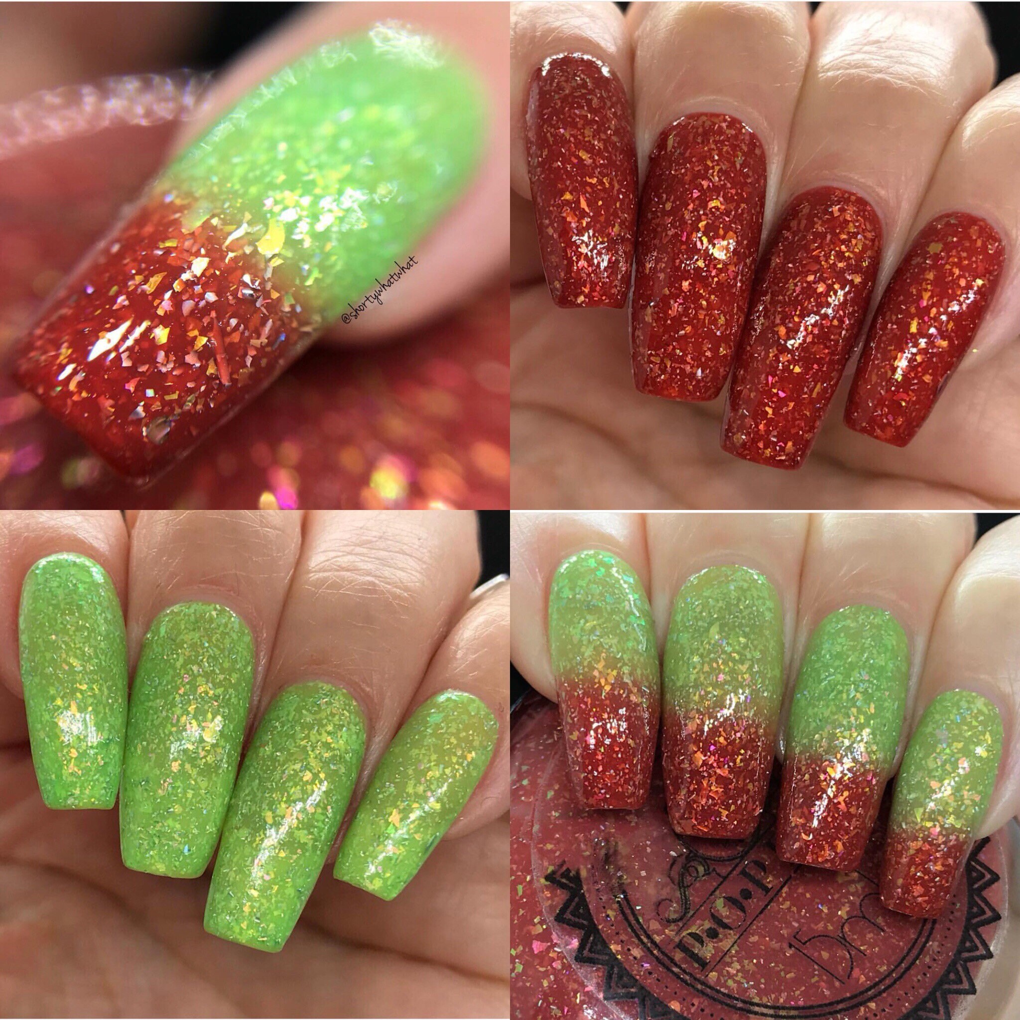 POP Polish Bonfire Nail Polish Quick Dry Falling Leaves - Etsy