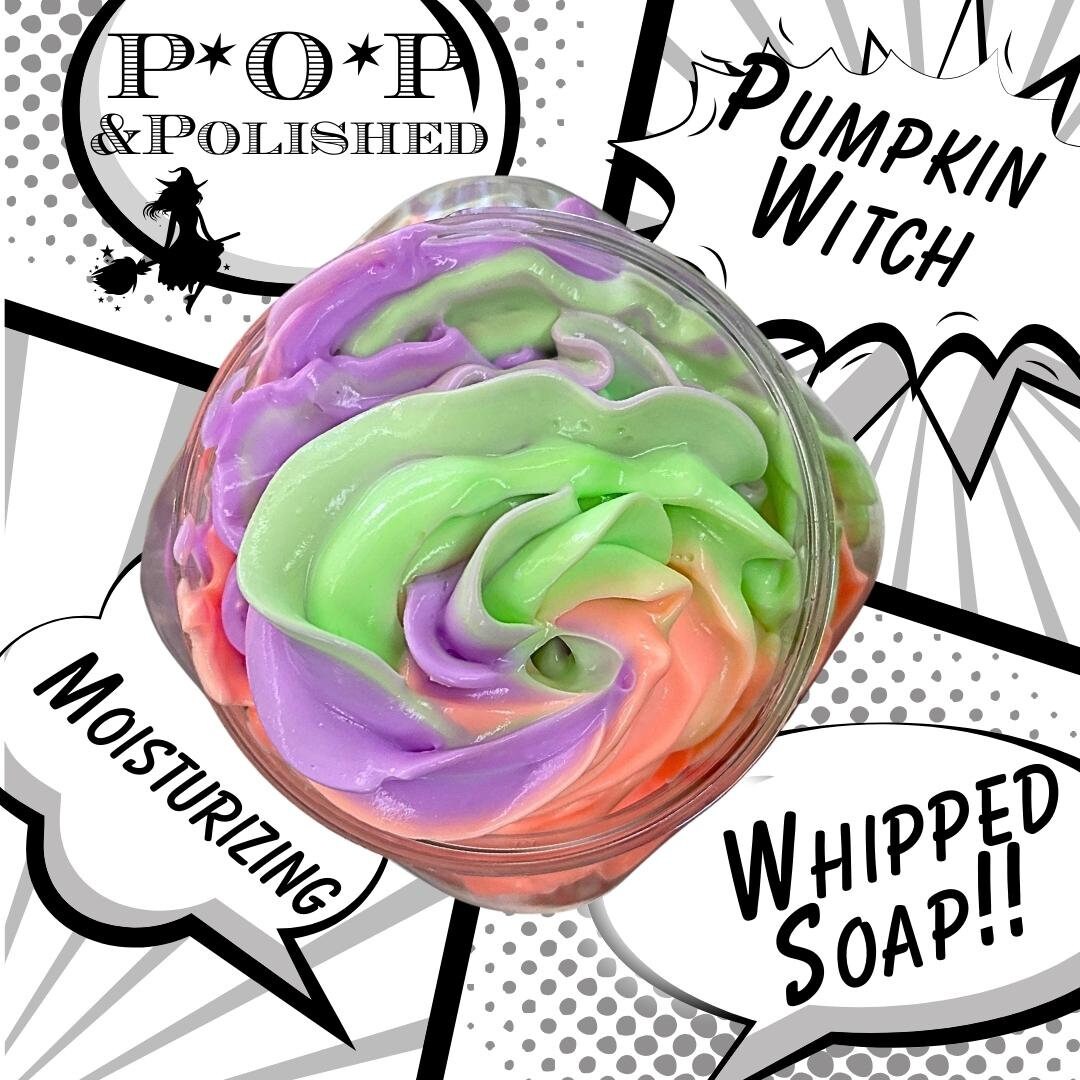 POP Pumpkin Witch Whipped Soap - Etsy