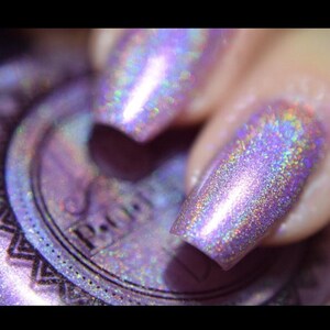 P•O•P Polish Indie Nail Polish Mega Holo Holographic "hat & Mittens ...