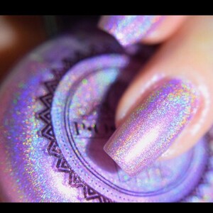 P•O•P Polish Indie Nail Polish Mega Holo Holographic "hat & Mittens ...