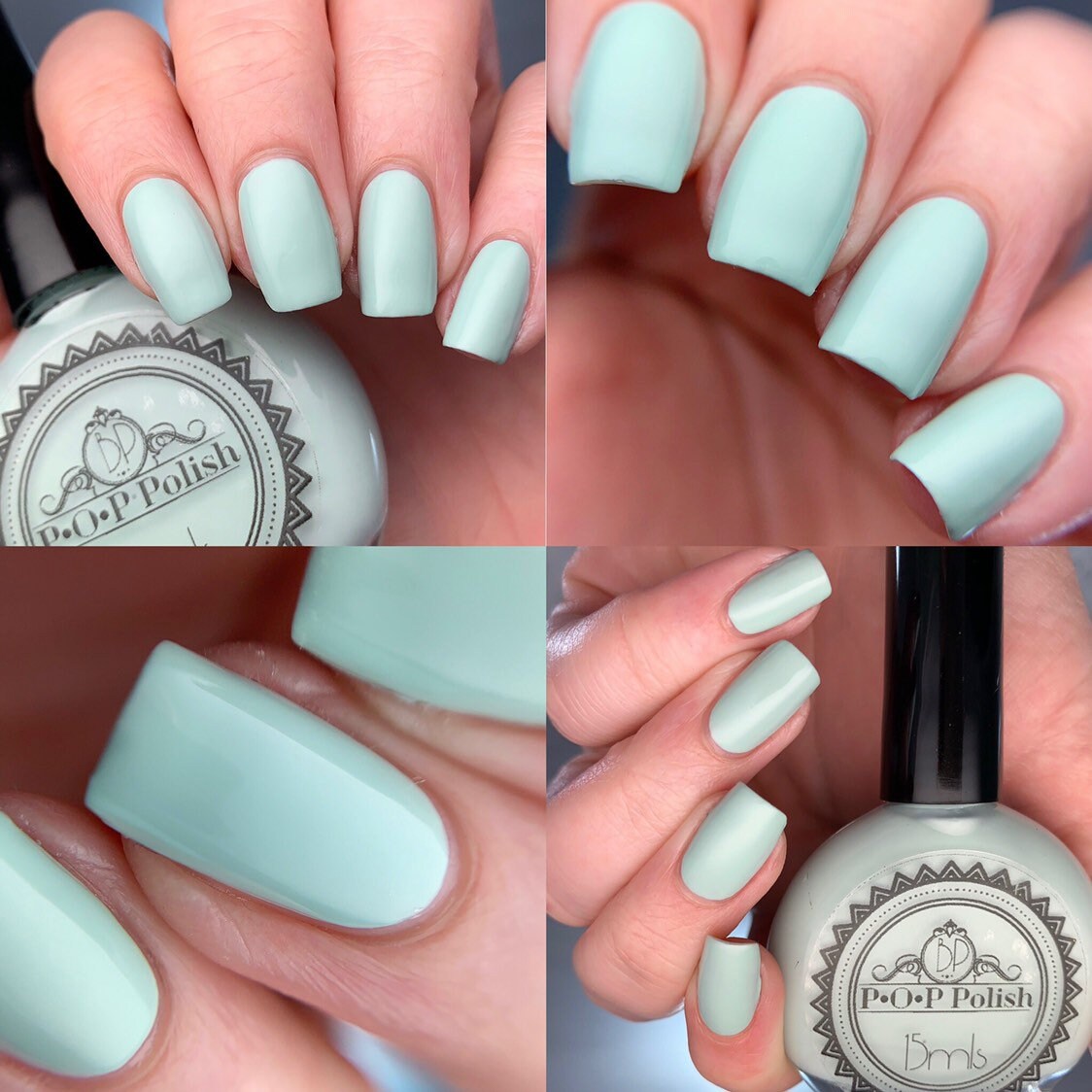 P.O.P Aqua Mint the Creme De La Creme Collection Dusty Aqua - Etsy