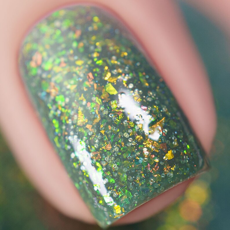 POP Spellbinder Crelly Jelly Rainbow Iridescent Flakes Pink - Etsy