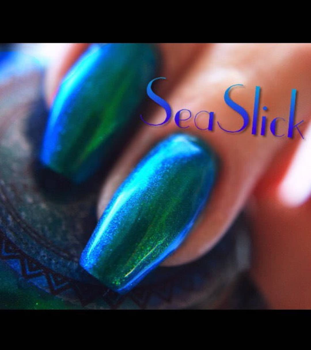P•O•P Polish "seasick" Nail Polish Quick Dry With Sifting Oil Slick 360 ...