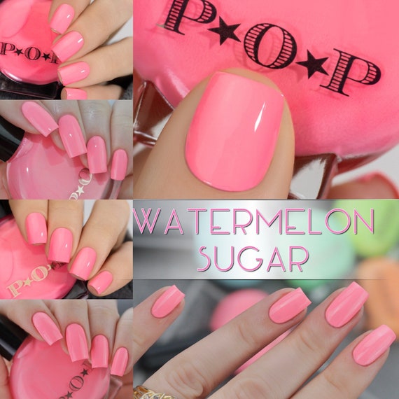 Neon Peach Polish
