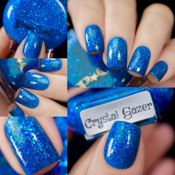 POP Crystal Gazer Crelly Jelly Rainbow Iridescent Flakes - Etsy