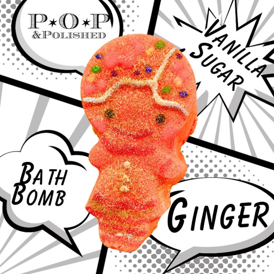POP Ginger Bath Bomb Vanilla Sugar - Etsy