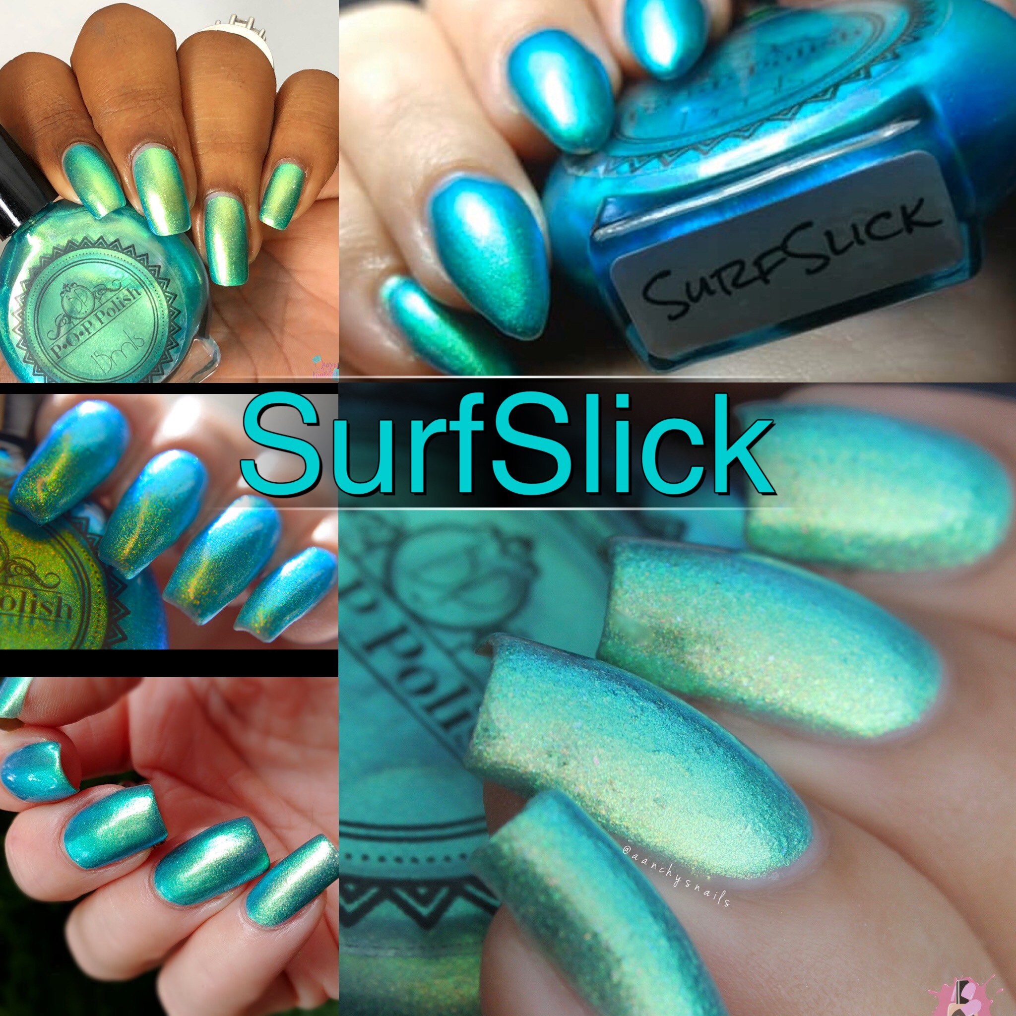POP Polish Surf Slick Slicks Pastel MultiChrome | Etsy