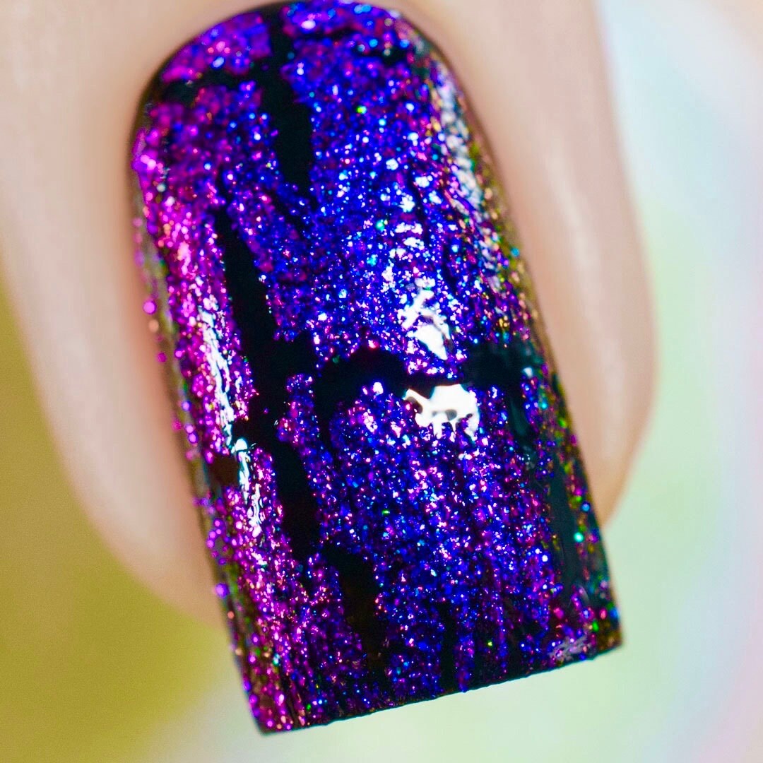 POP Radiant (iridescent Crackle Quad) - Etsy