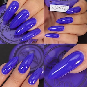 P.O.P Lgbtq Pride Collection Purple Grape Blurple Rainbow Pastel Nail ...
