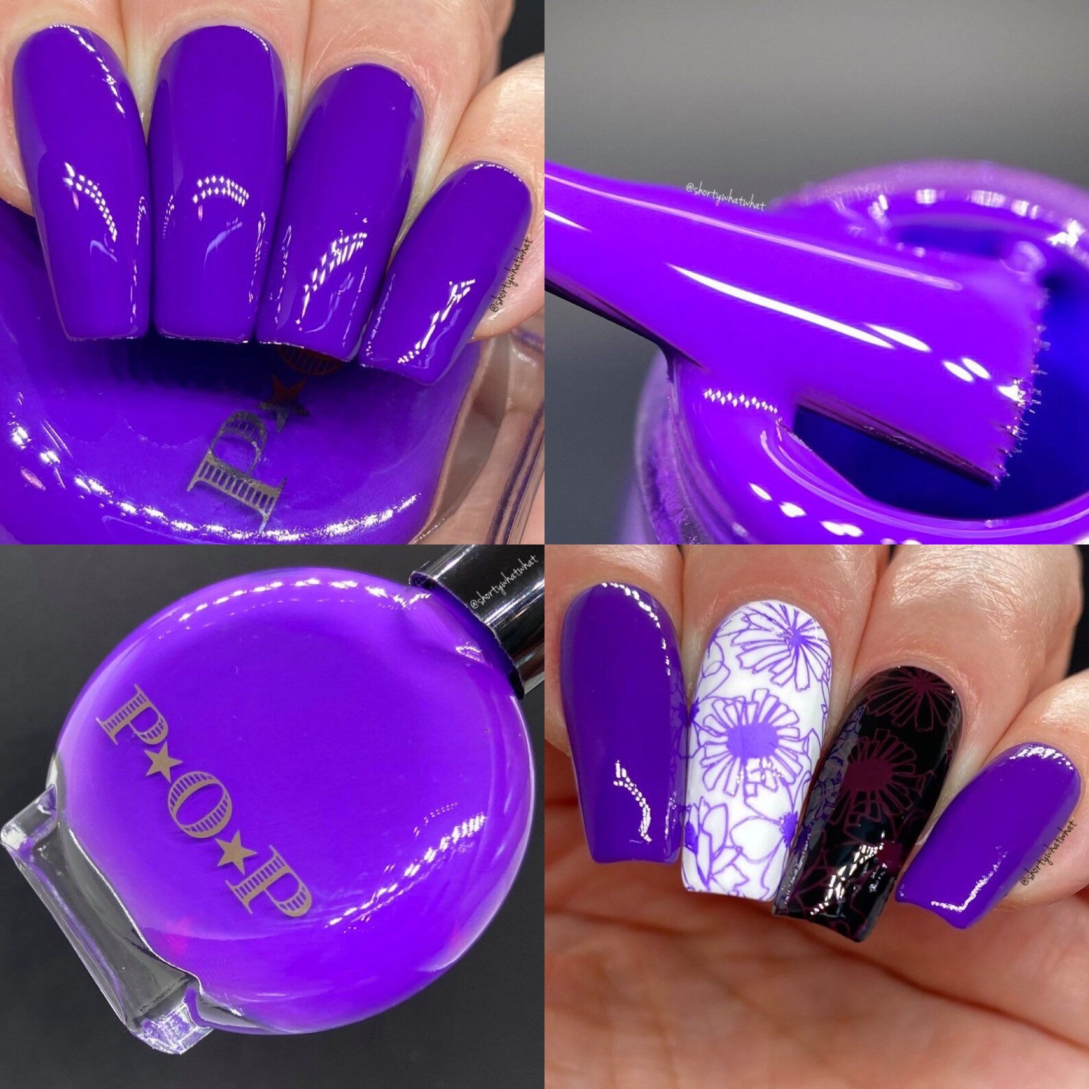P.O.P Spirit From the 2020 PRIDE Creme Collection Purple Eggplant Blue ...