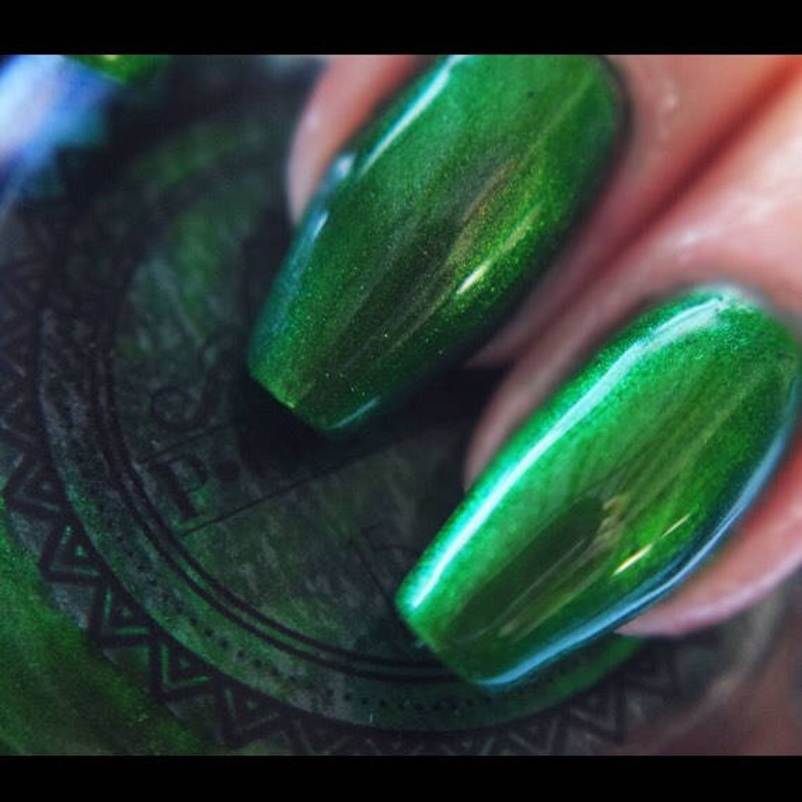 POP Polish swamp Sick Nail Polish Quick Dry With - Etsy