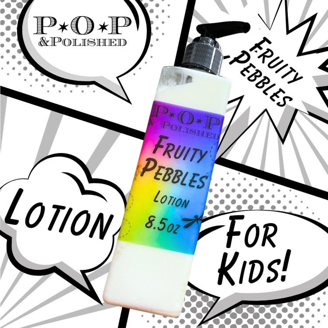 POP Fruity Pebbles Lotion for Kids! - Etsy