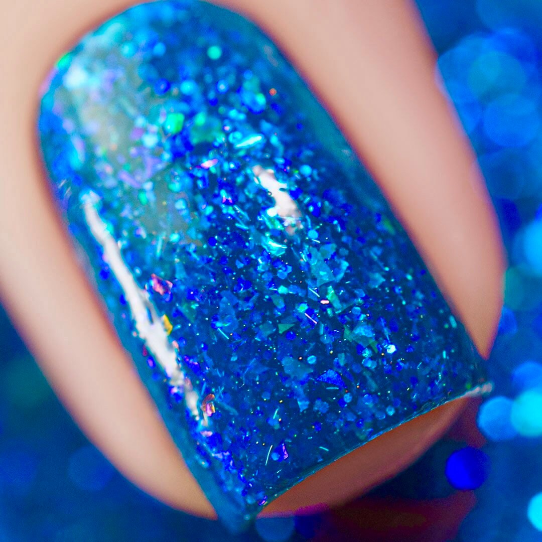 POP Crystal Gazer Crelly Jelly Rainbow Iridescent Flakes - Etsy