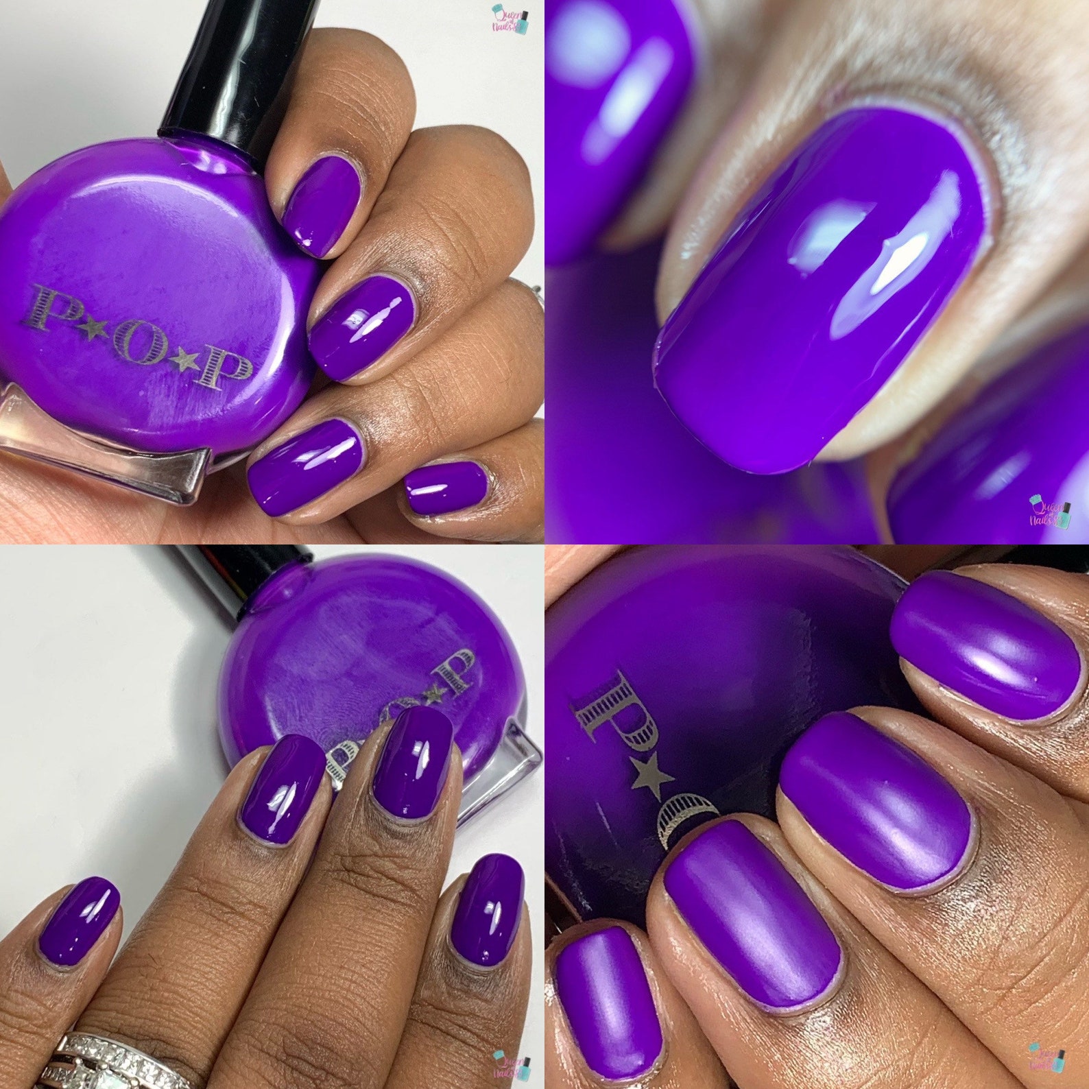 P.O.P Spirit From the 2020 PRIDE Creme Collection Purple Eggplant Blue ...