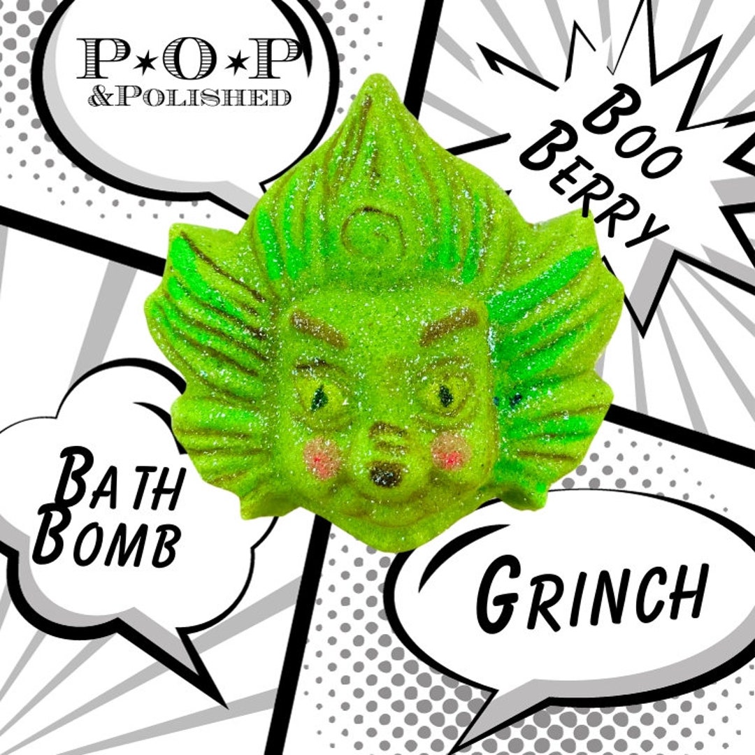 POP Baby Grinch Bath Bomb Boo Berry - Etsy