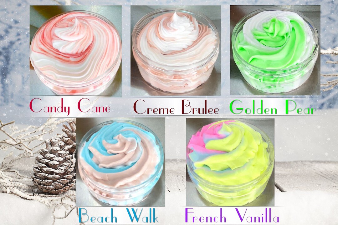 POP 2022 Holiday Body Butter Candy Cane Lane Creme Brulee Golden Pear ...